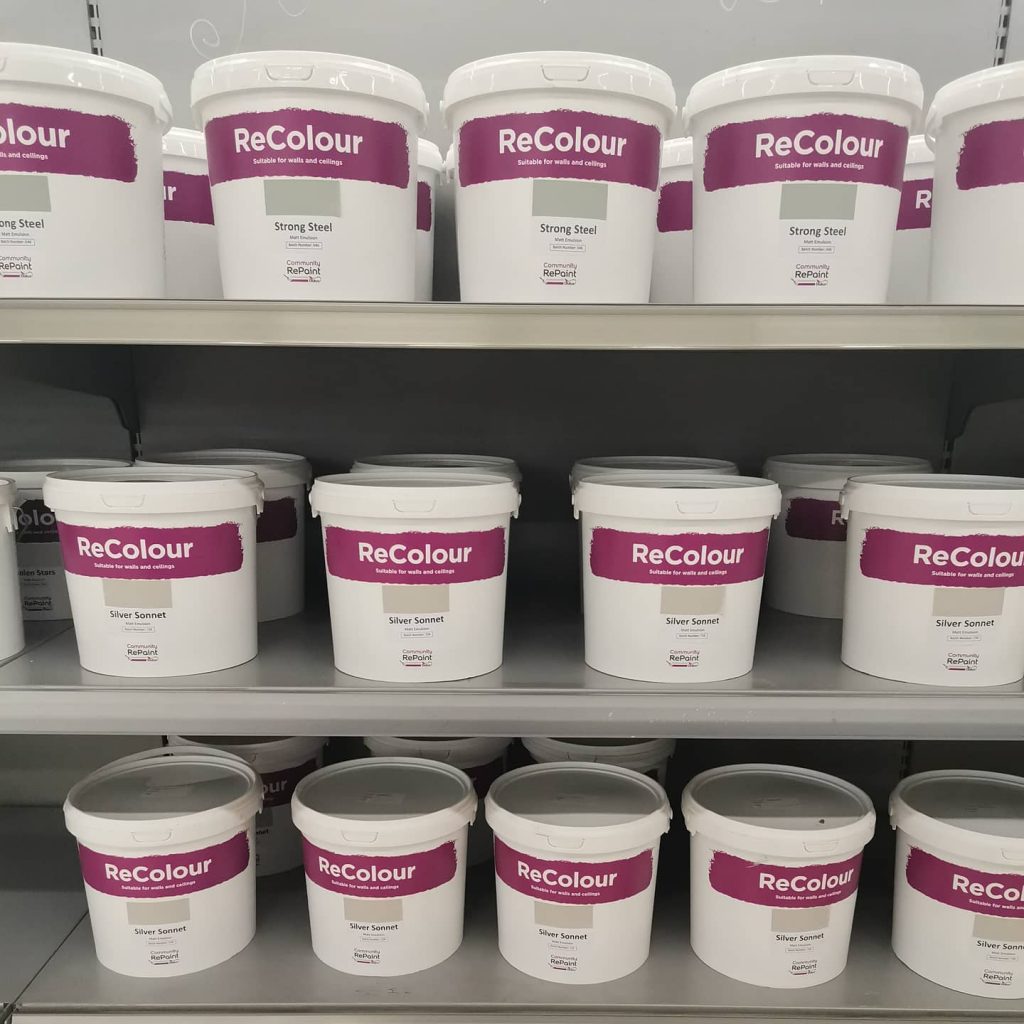 ReColour paint now sold in Wisbech - Community RePaint