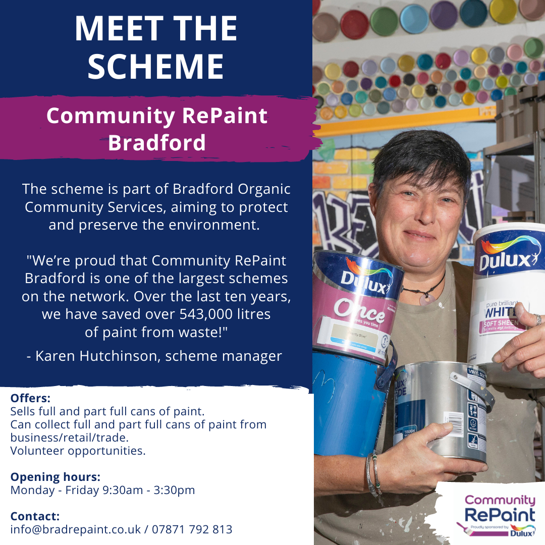 Meet the Scheme: Community RePaint Bradford - Community RePaint