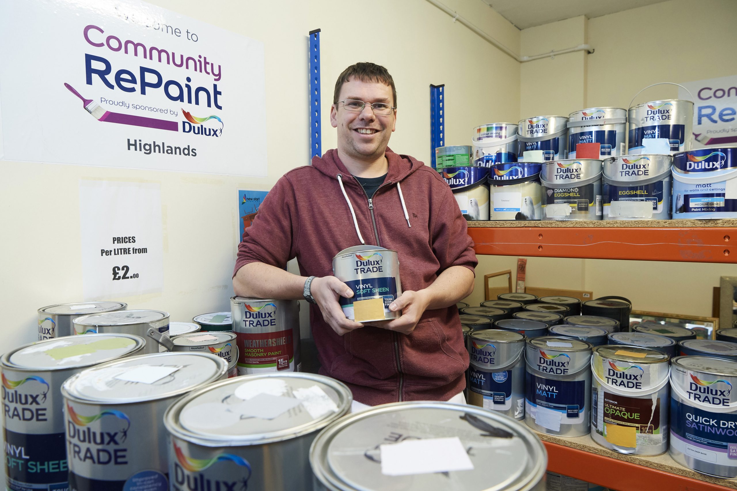 Meet the Scheme: Community RePaint Highlands - Community RePaint