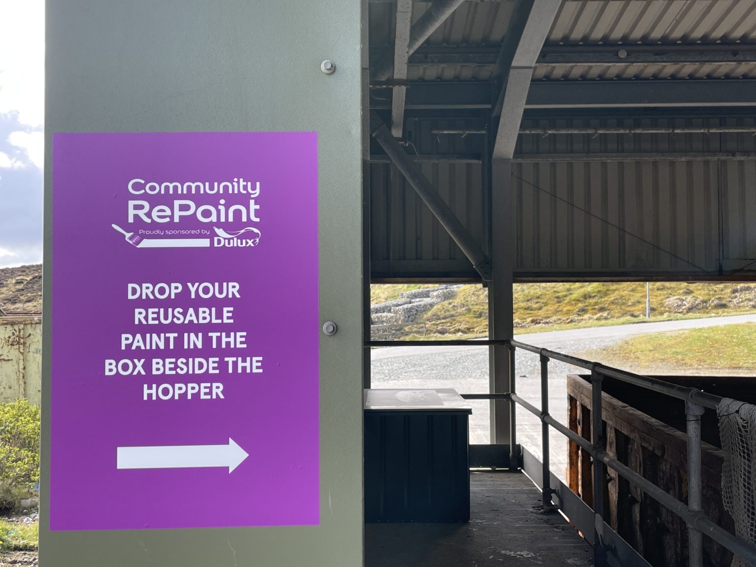 Community RePaint scheme launches on Shetland - Community RePaint