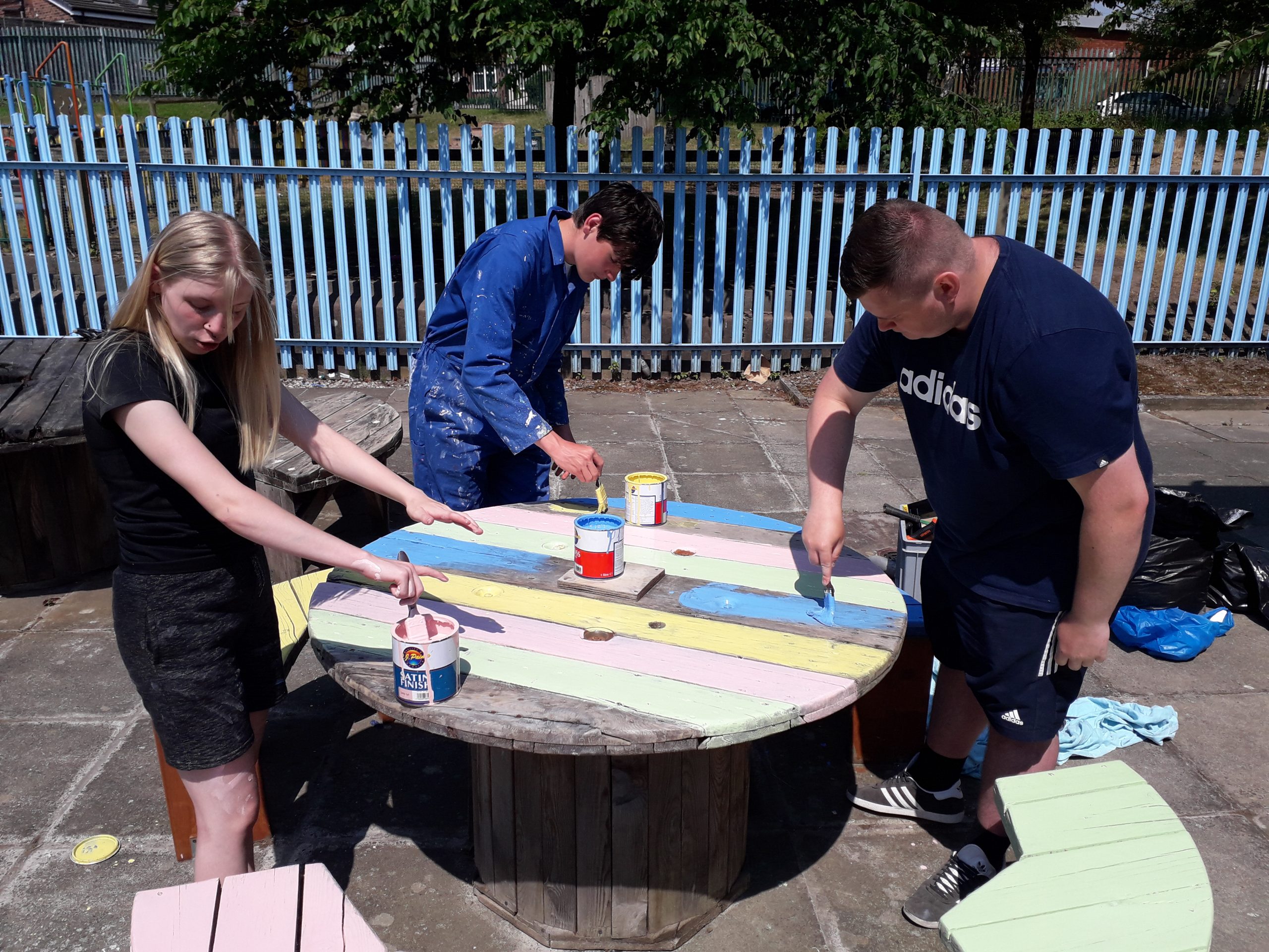 Community RePaint Liverpool provide leftover paint to Prince's Trust ...