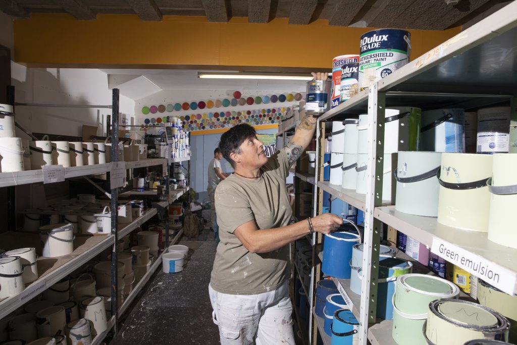 Paint from Community RePaint Bradford adds a splash of colour ...