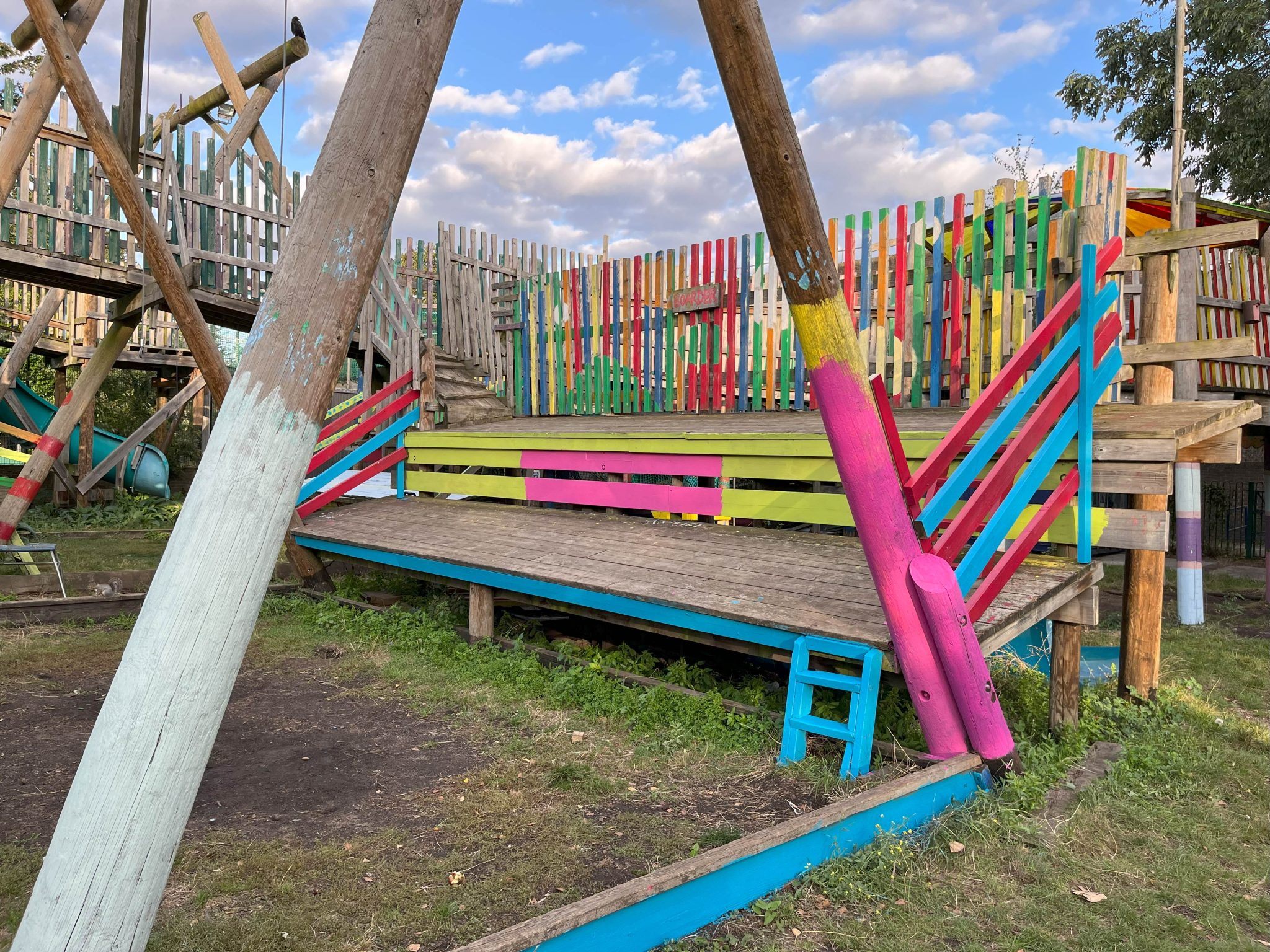 Lollard Street Adventure Playground gets ReColoured! - Community RePaint