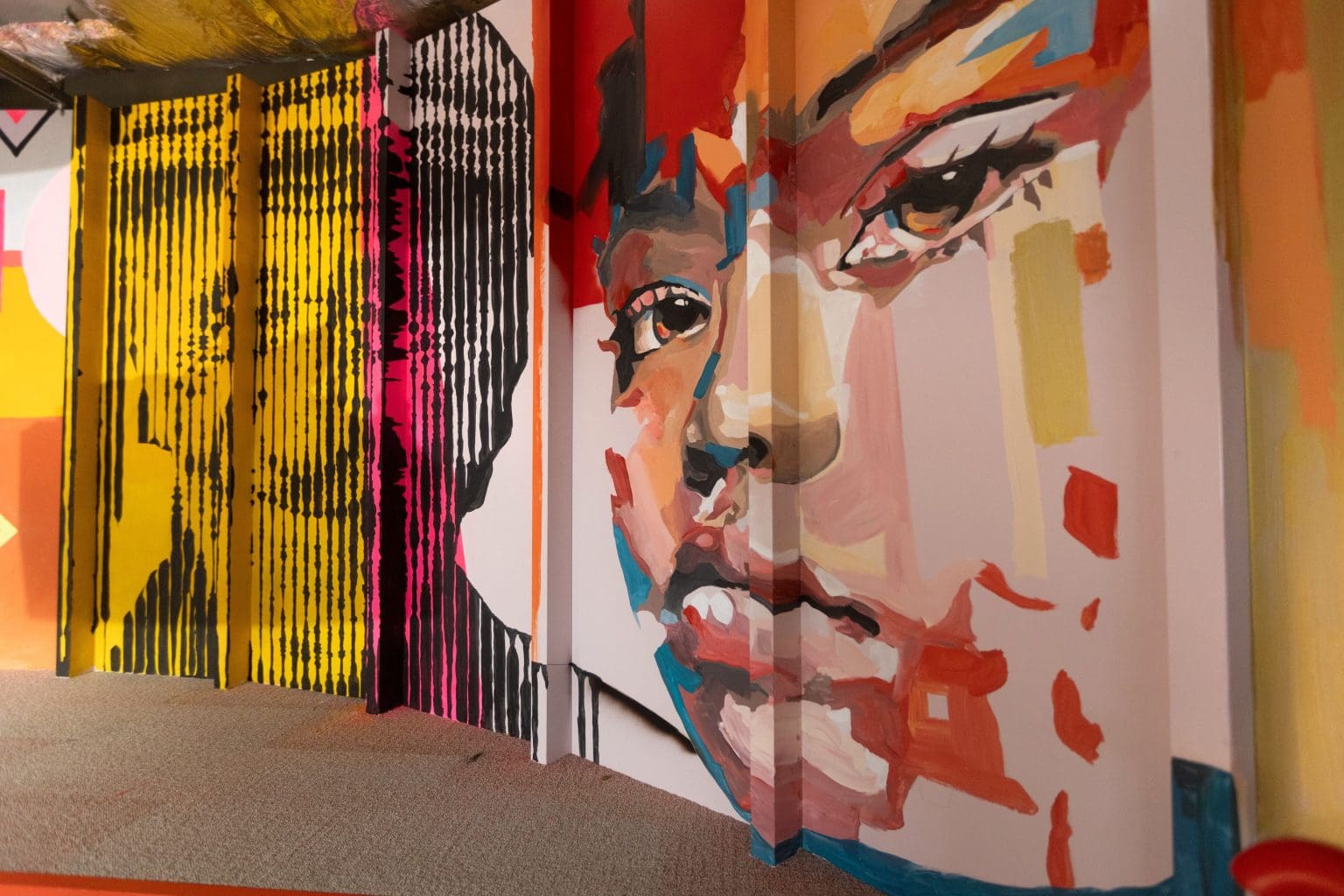 Enfield's Sustainable Mural Using 100% Preloved Paint - Community RePaint