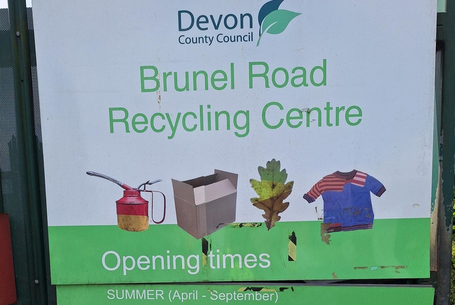 Brunel Road Recycling Centre - Newton Abbot - Community RePaint